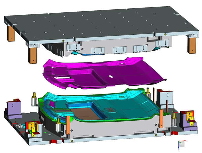 Producing composite compression molds for a variety of industries